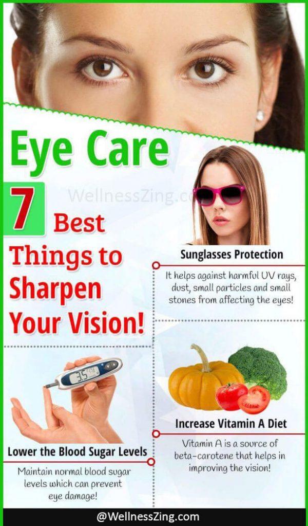 Eye Care Tips - 7 Best Tips To Sharpen Your Vision!